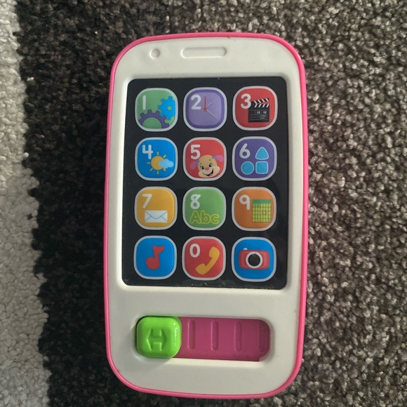Fisher-Price | Toys | Fisher Price Pink Baby Smart Phone | Poshmark